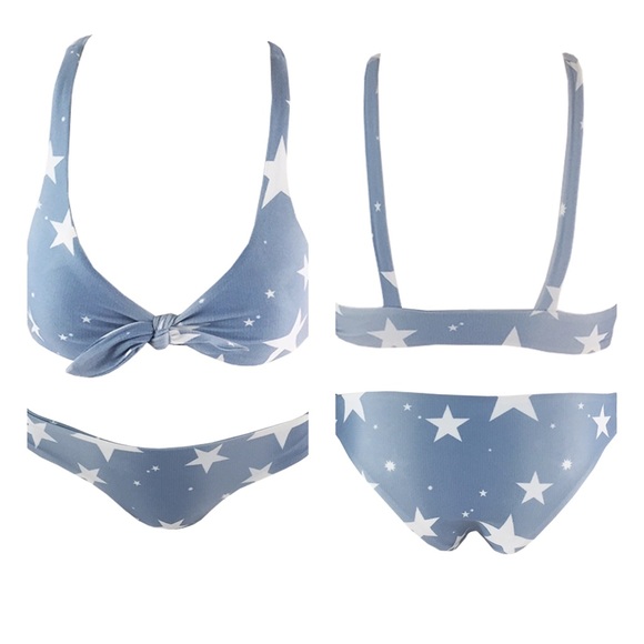 Stone Fox Swim | Swim | Nwt Stone Fox Swim Set In Denim Star | Poshmark